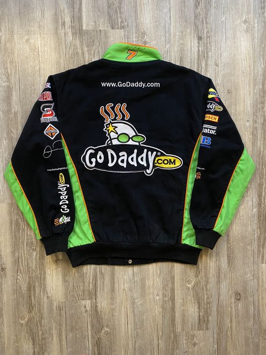 Vintage Vintage Y2K Danica Patrick Go Daddy NASCAR Racing Jacket | Grailed