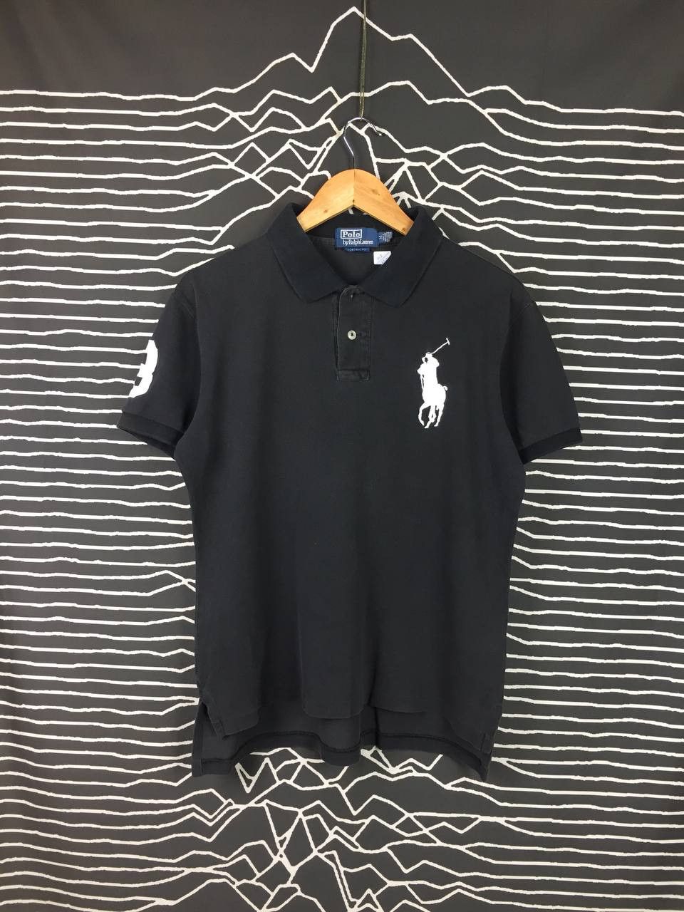 Polo Ralph Lauren Vtg Distressed Polo Ralph Lauren Big Logo Polo Tee ...