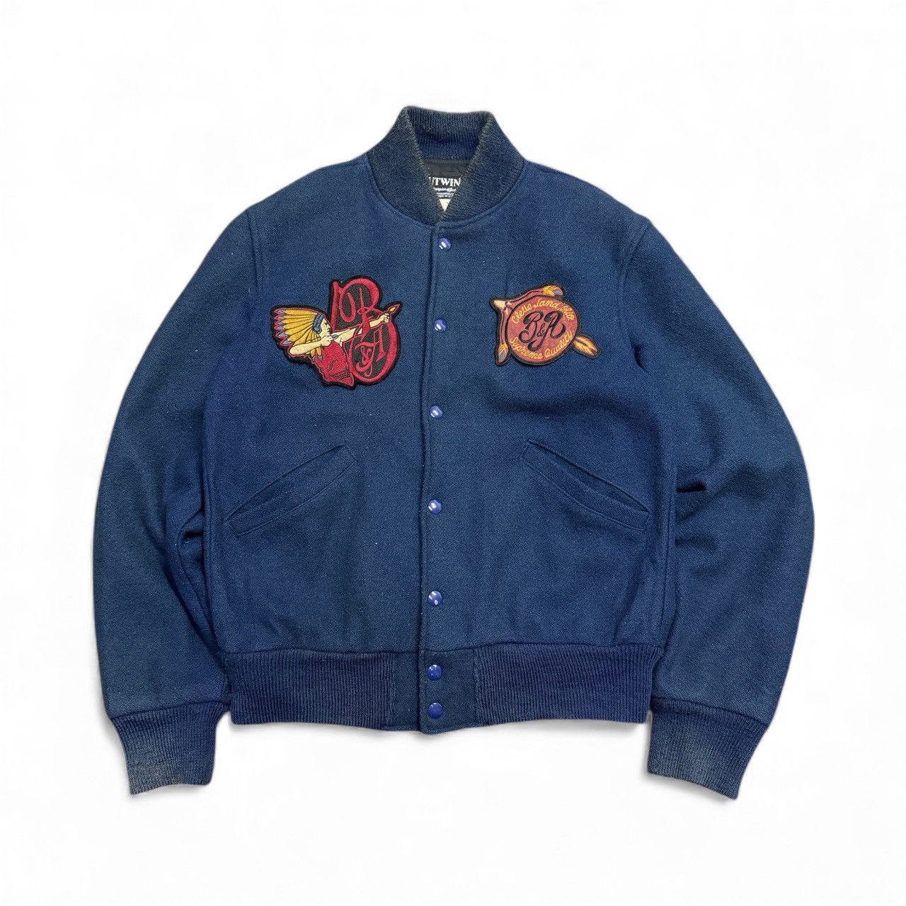 Vintage Vintage 80s Butwin Wool Varsity Jacket | Grailed