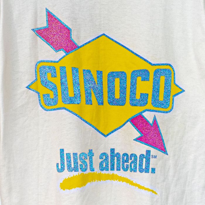 Vintage Sunoco Just Ahead Illuminite Reflective T-Shirt VTG 90s NWT ...