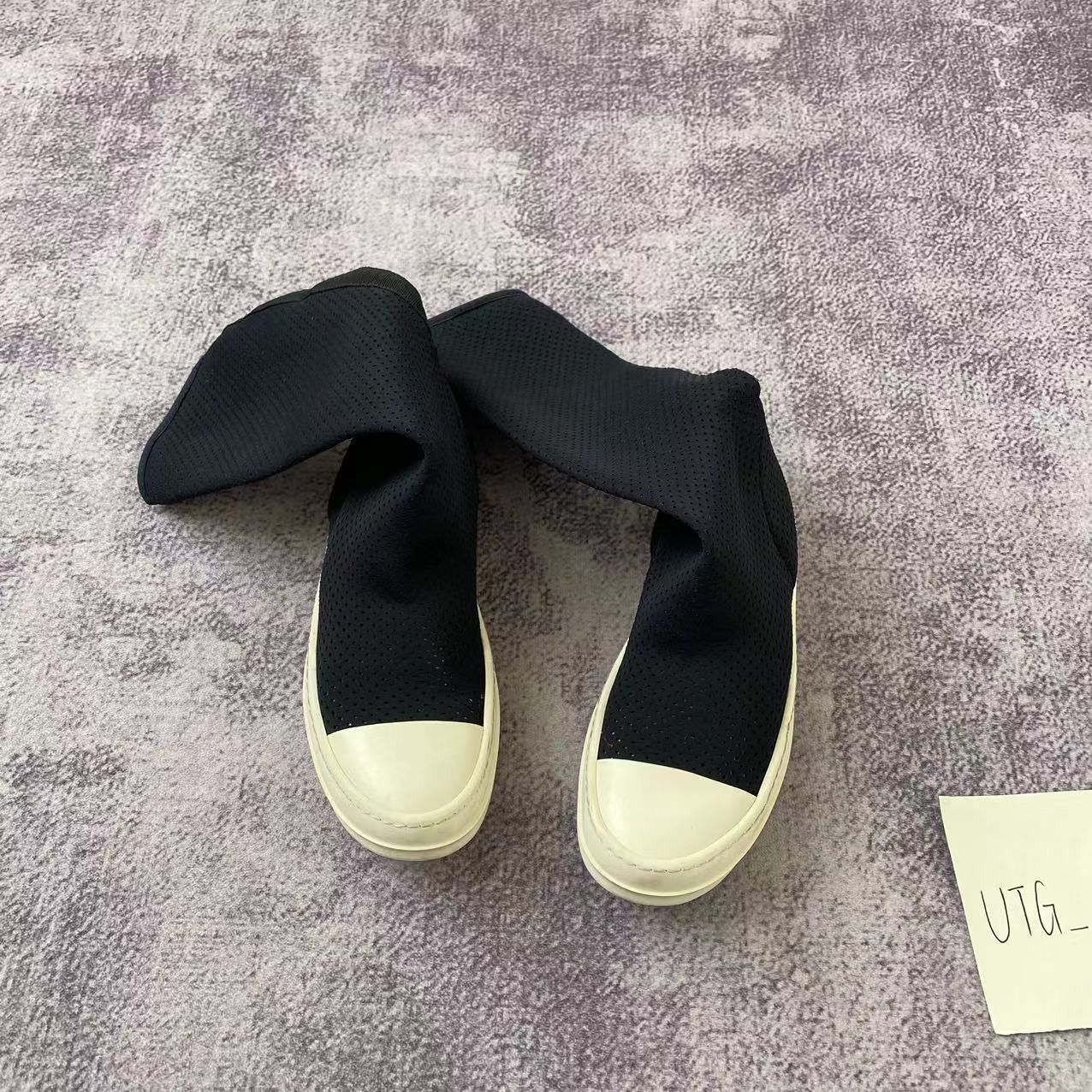 Rick Owens Rick Owens Sock Ramones mid | Grailed