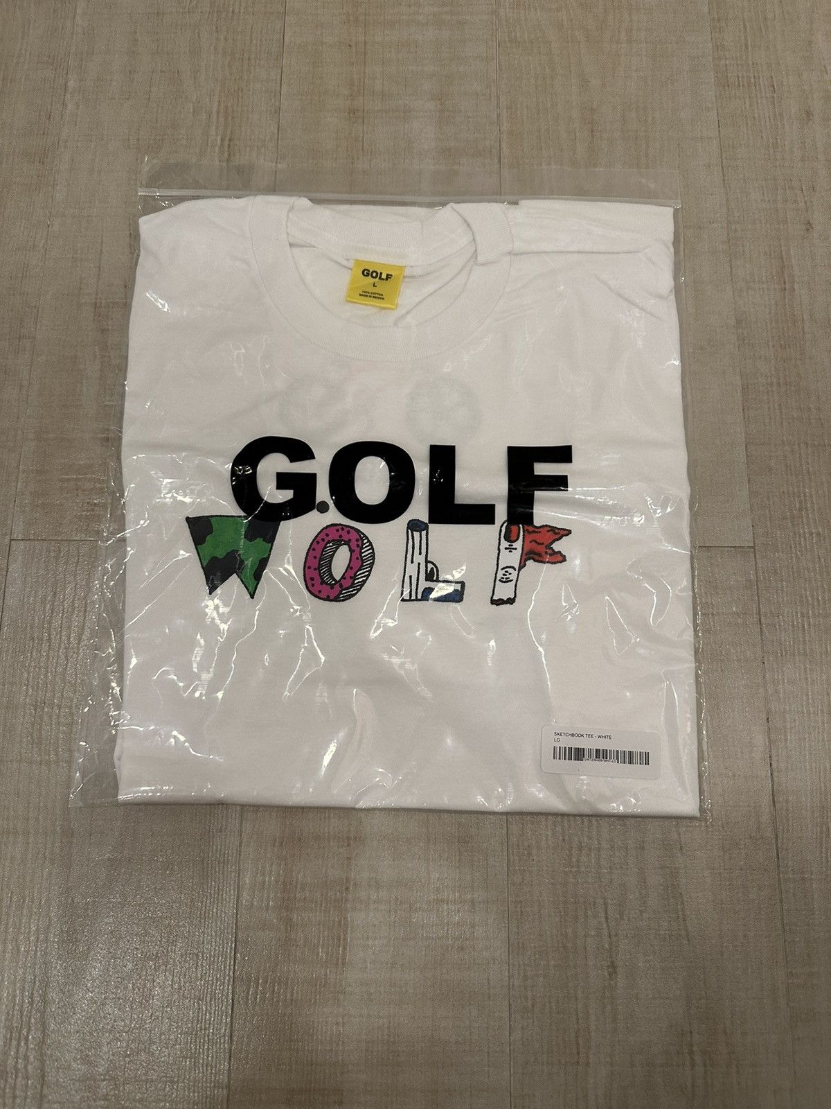 Golf Wang Wolf Sketchbook Tee | Grailed