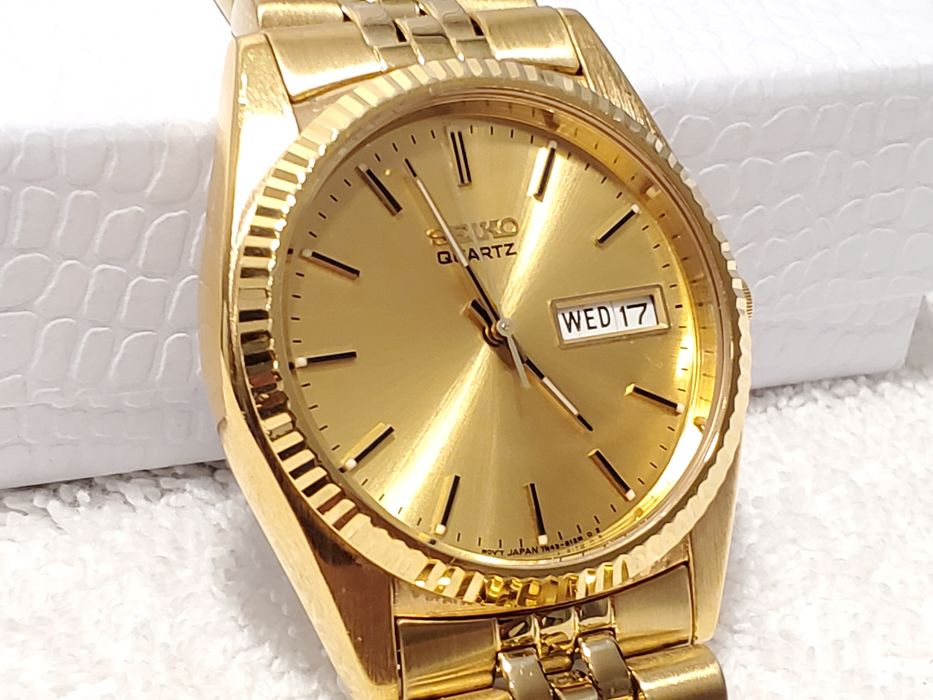 Seiko Vintage Seiko Day Date Men's Quartz Watch One Jewel | Grailed