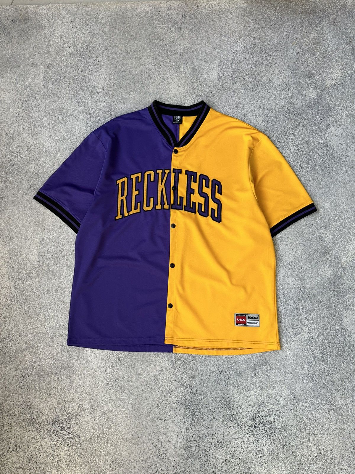Vintage Vintage Reckless Double Streetwear Jersey Y2K Style | Grailed