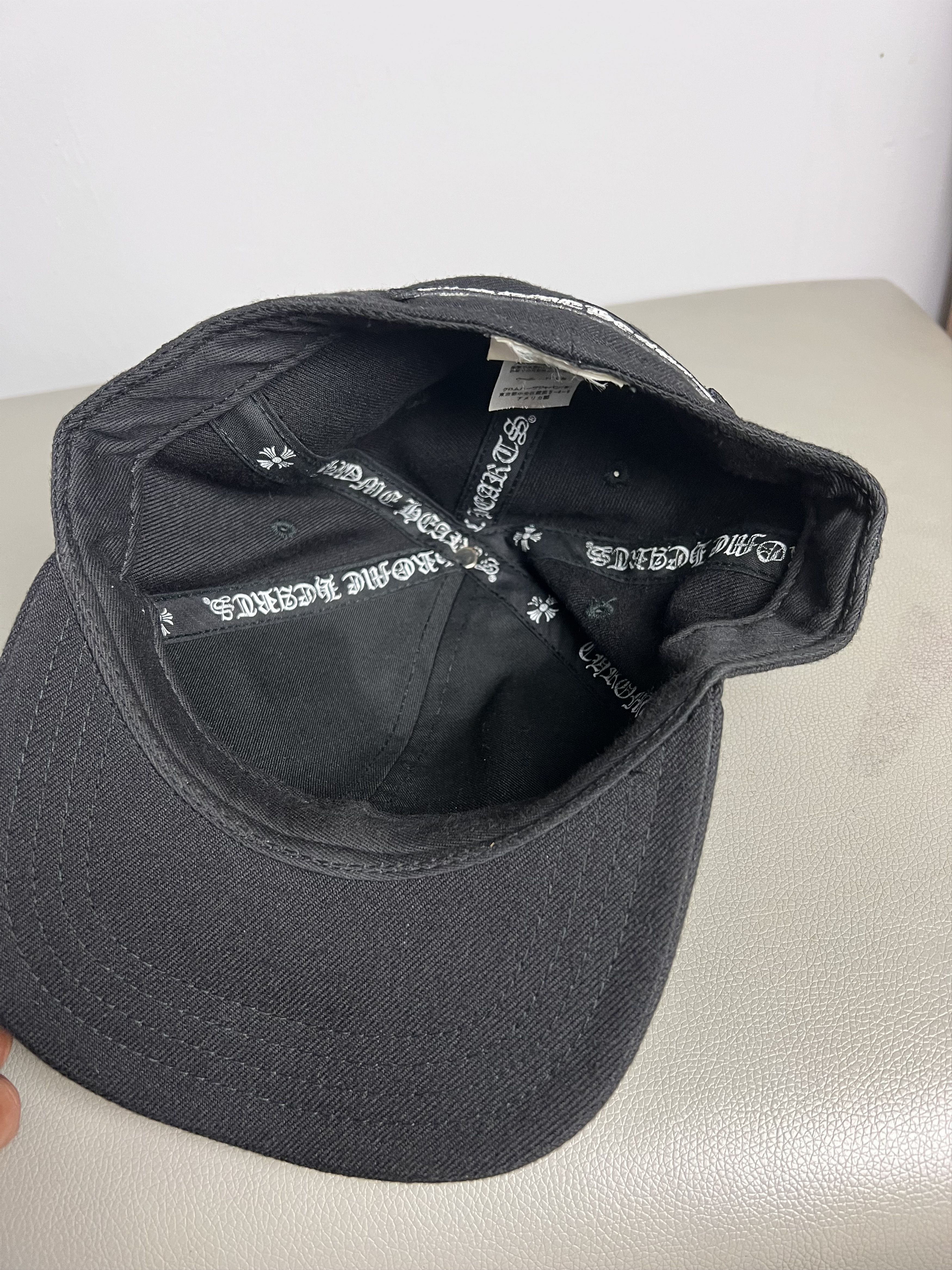 Chrome Hearts Chrome Hearts - Fitted Black on Black - 7 1/4 Fit | Grailed