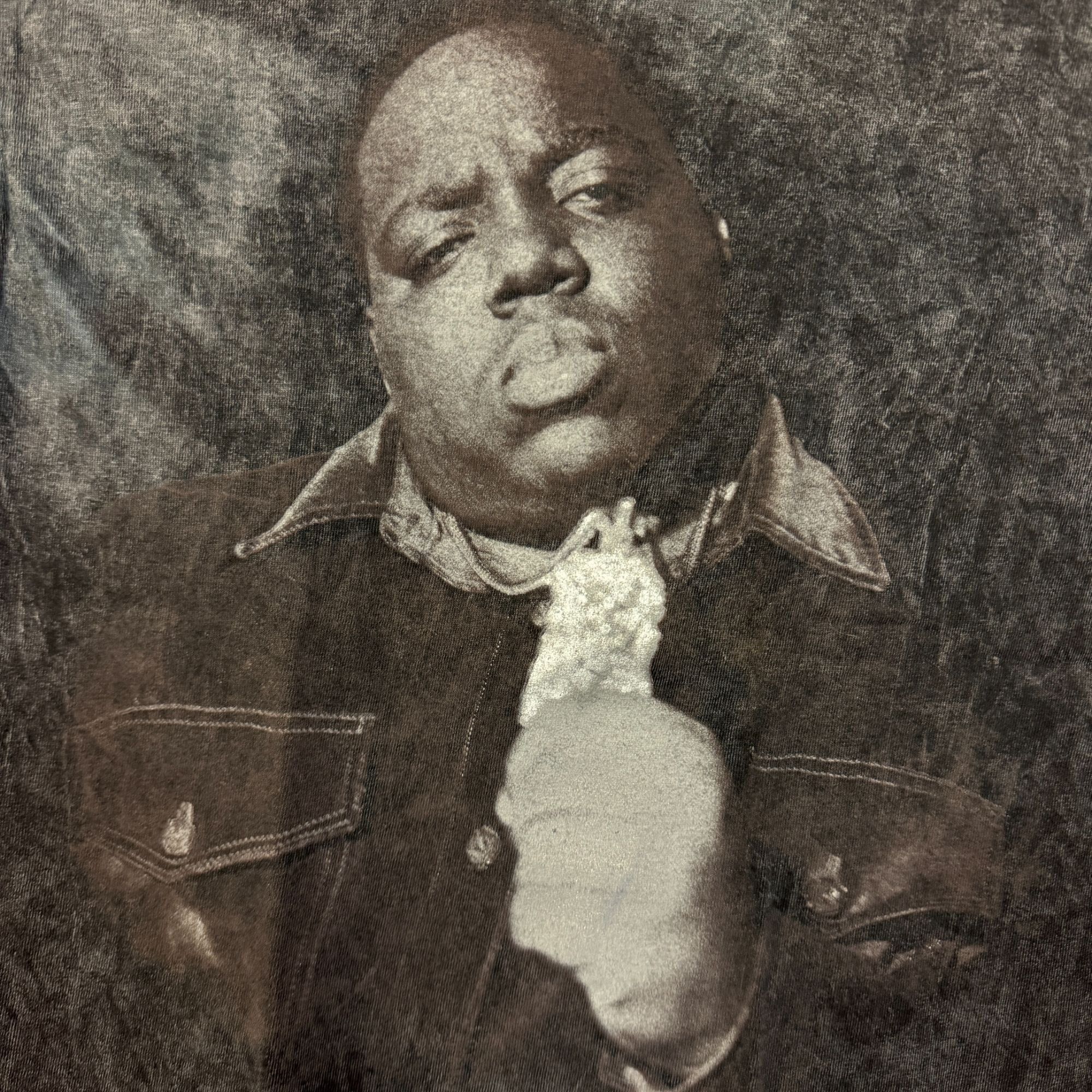 Notorious Big × Streetwear × Very Rare Notorious Big Mineral Wash ...