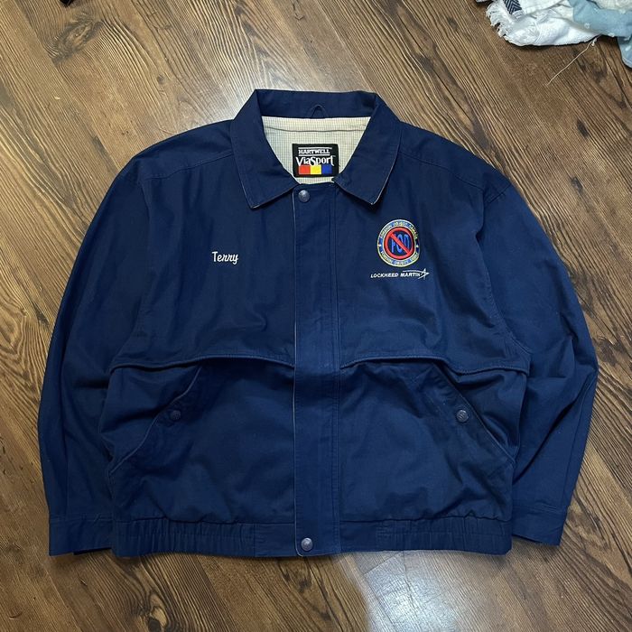 Vintage Vintage 90s Lockheed Martin Boxy Work Jacket | Grailed