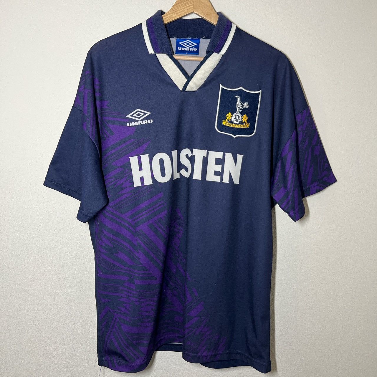 Soccer Jersey × Umbro × Vintage Tottenham Hotspur 1994-1995 Away Jersey ...