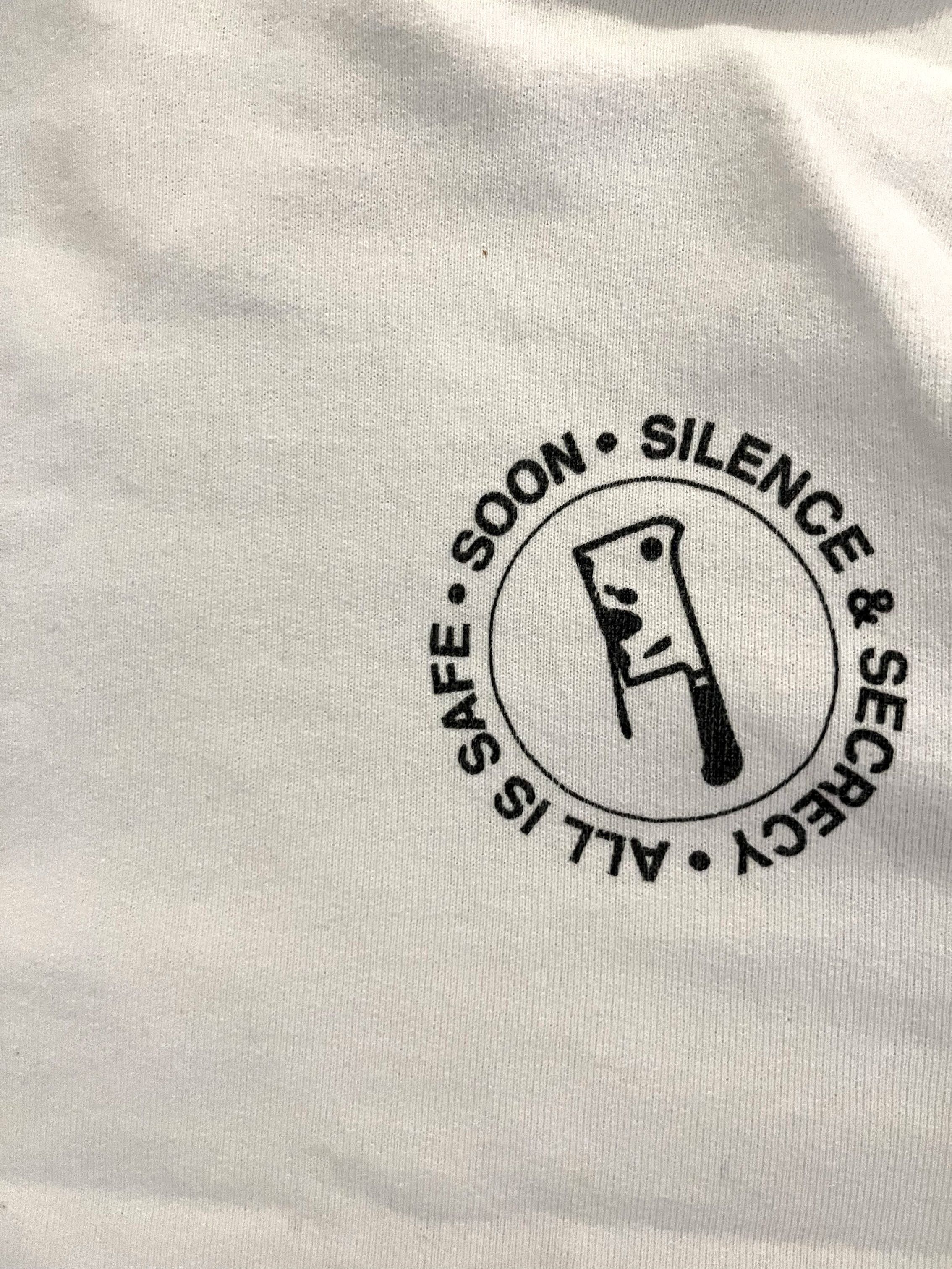 Raf Simons SS02 Silence And Secrecy Butcher Knife Hoodie | Grailed
