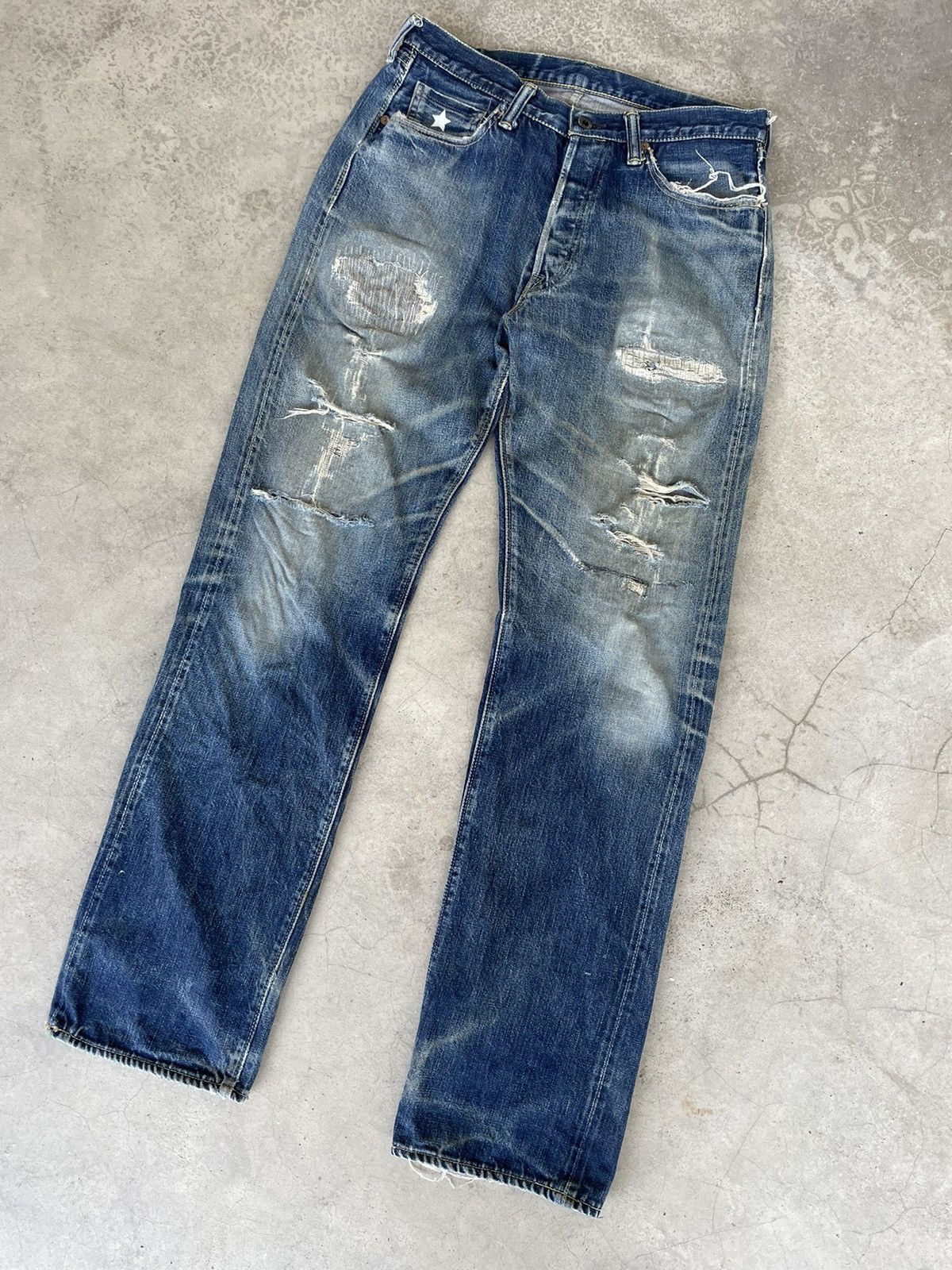 Full Count & Co. Vintage Full Count Selvaged Jeans | Grailed