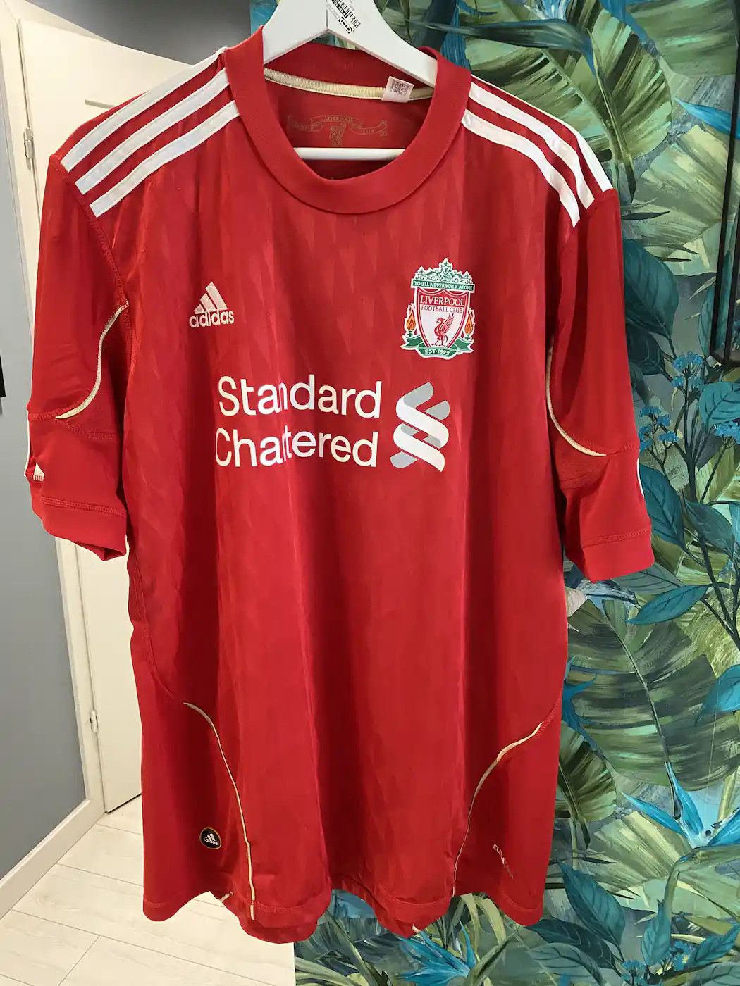 Adidas Liverpool FC football shirt adidas Soccer Jersey 2010 siz XL ...