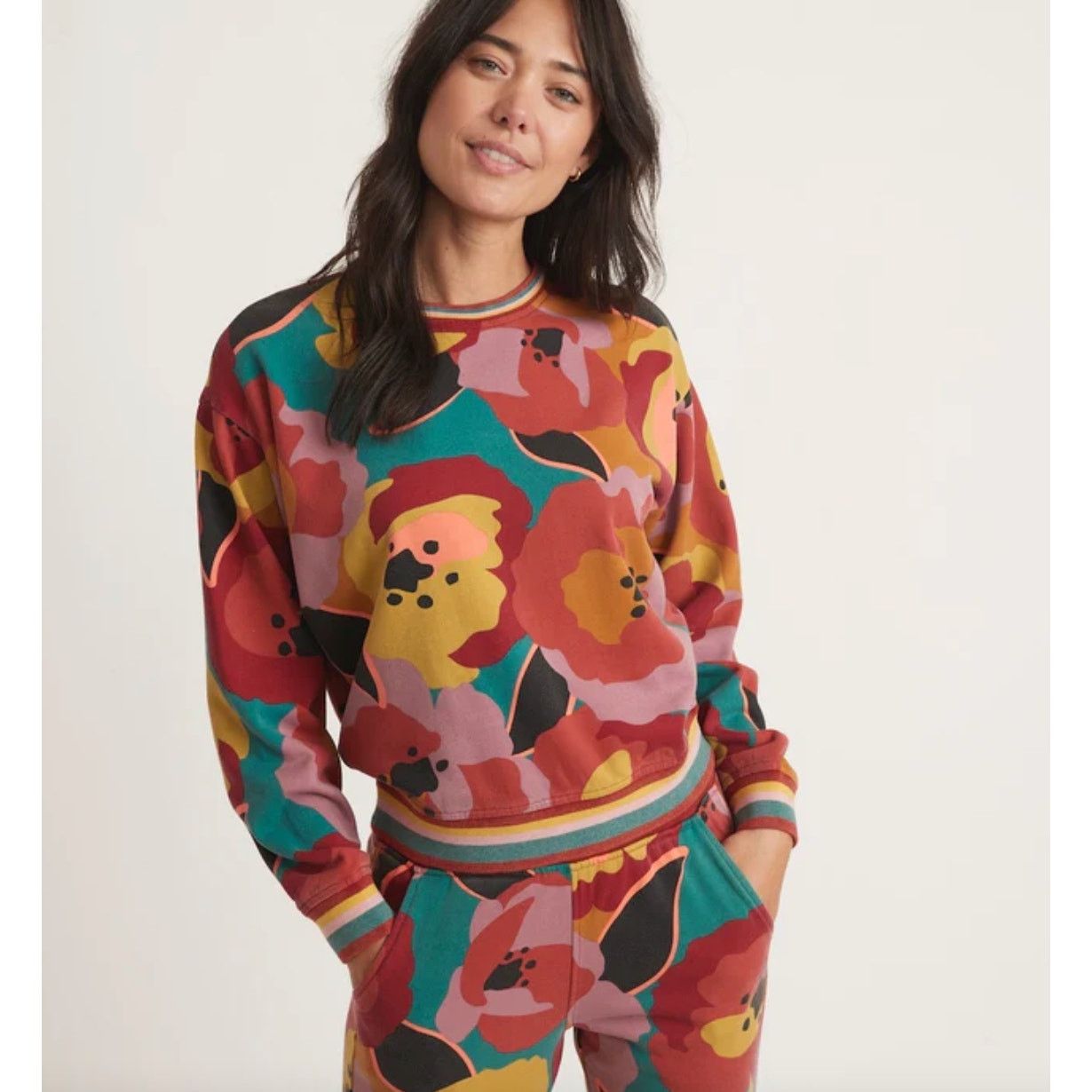 Marine Layer Marine Layer Amelia Sweatshirt Womens XL Muticolored | Grailed