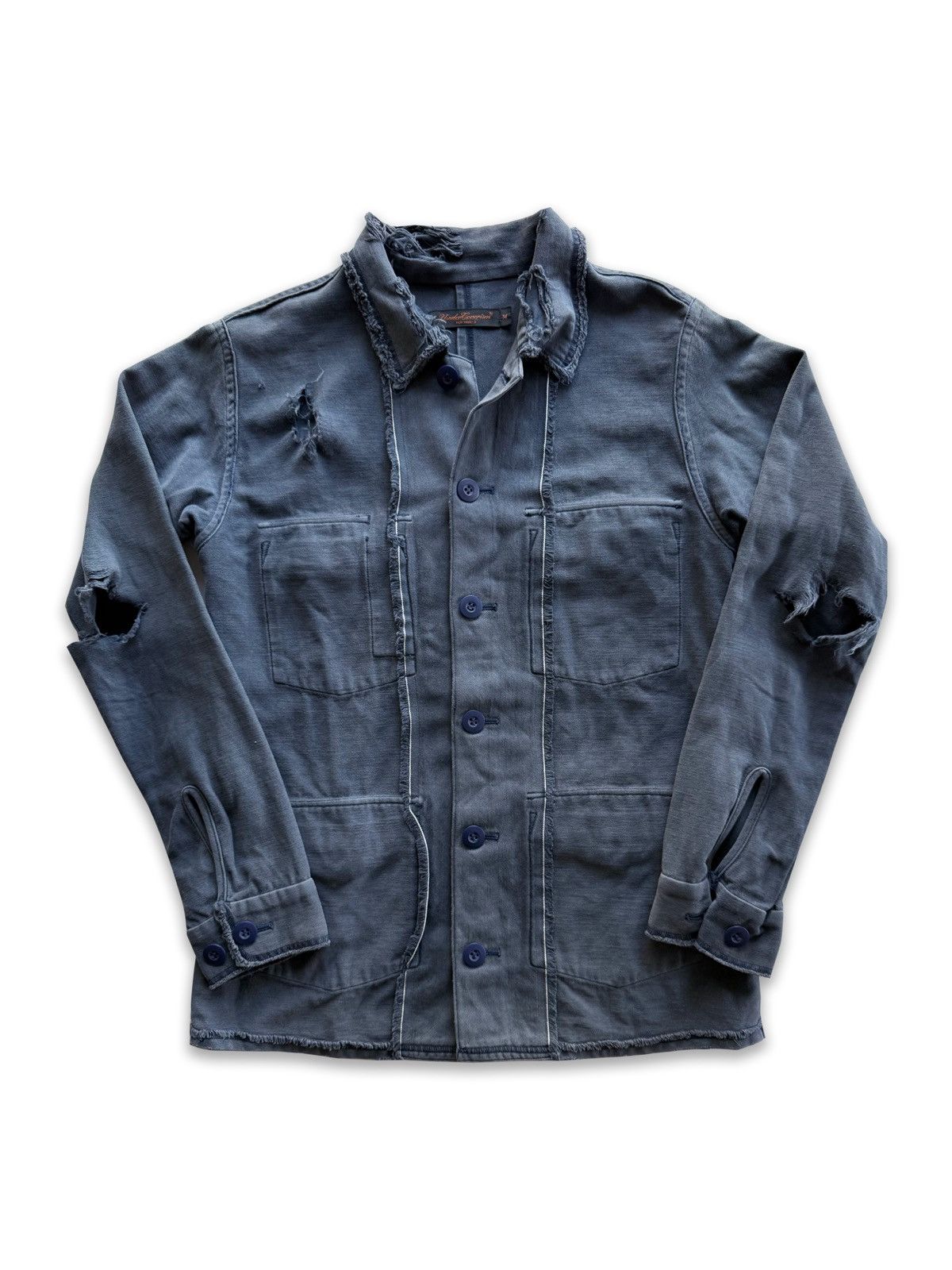 Undercover AW03 Paper Doll Hybrid Reversible Distressed Jacket | Grailed