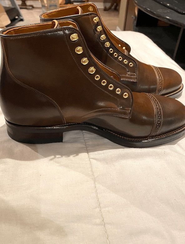 Viberg Viberg Shell Cordovan Service Boot | Grailed