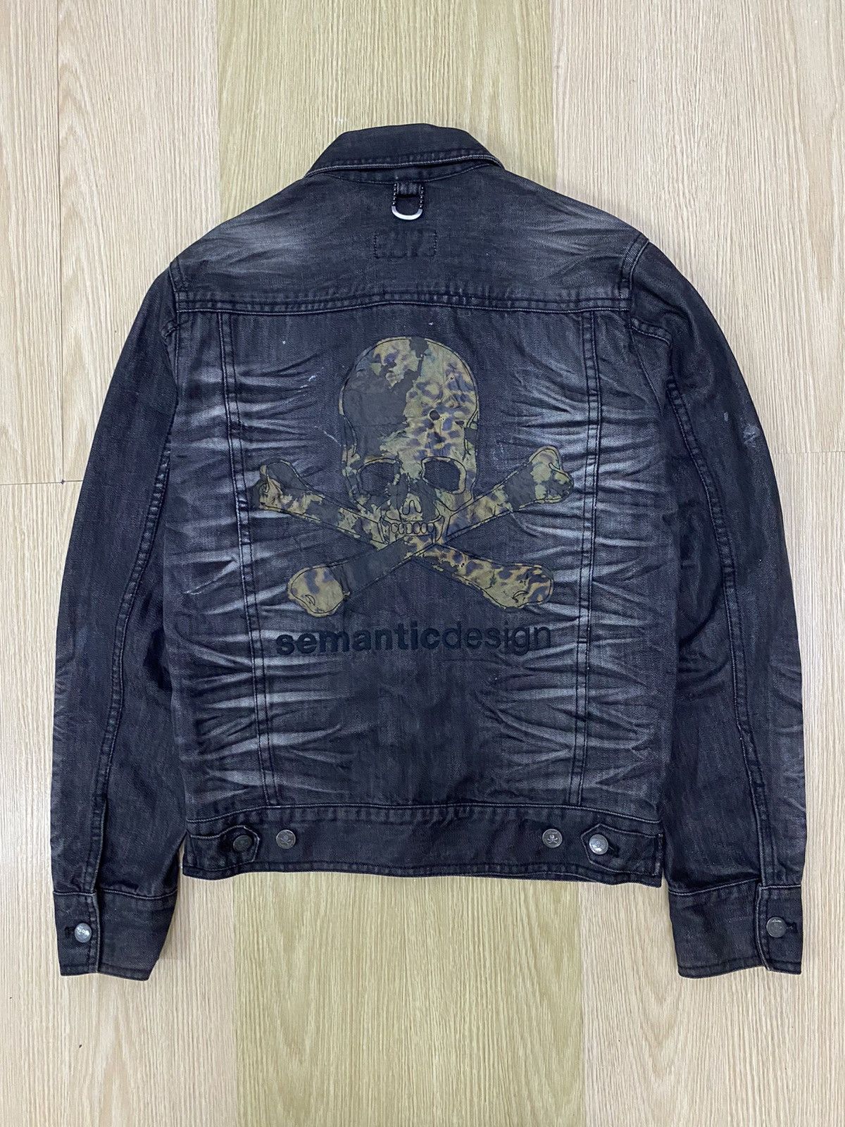 Japanese Brand × semanticdesign Semantic Design Skull bone jacket | Grailed