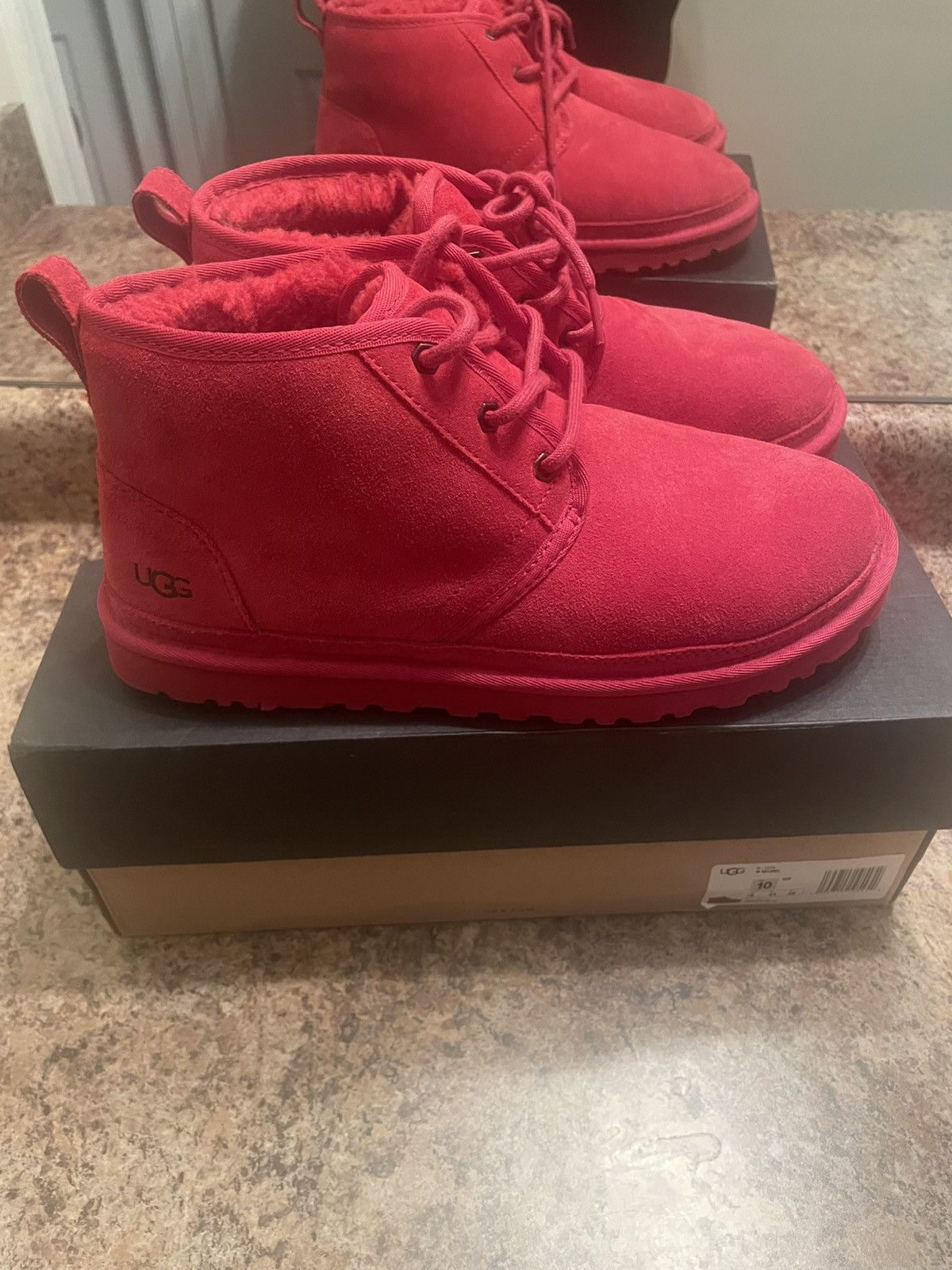 Ugg UGG Neumel Red boots Grailed