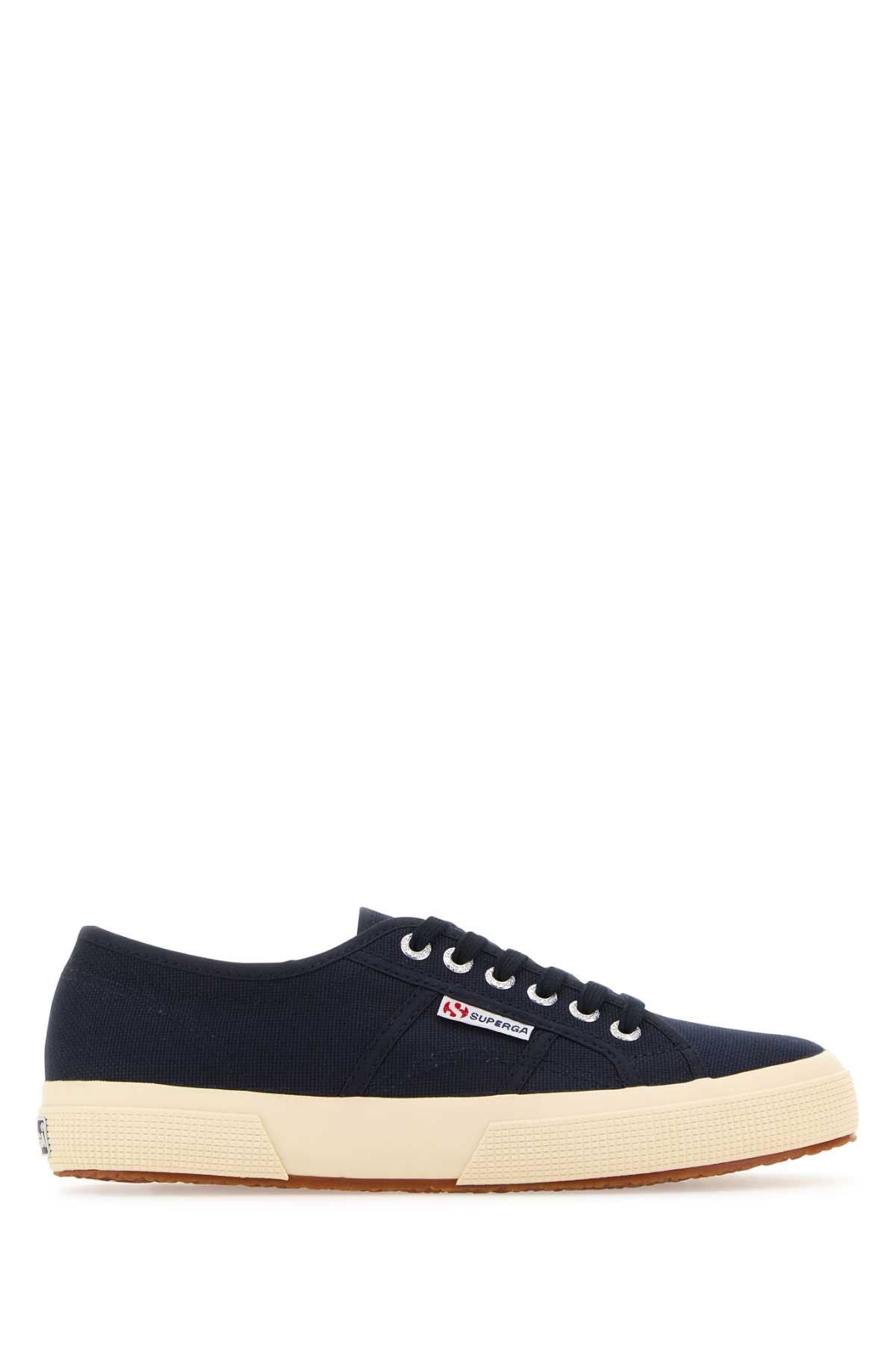 Superga Navy Blue Canvas 2750 Sneakers | Grailed