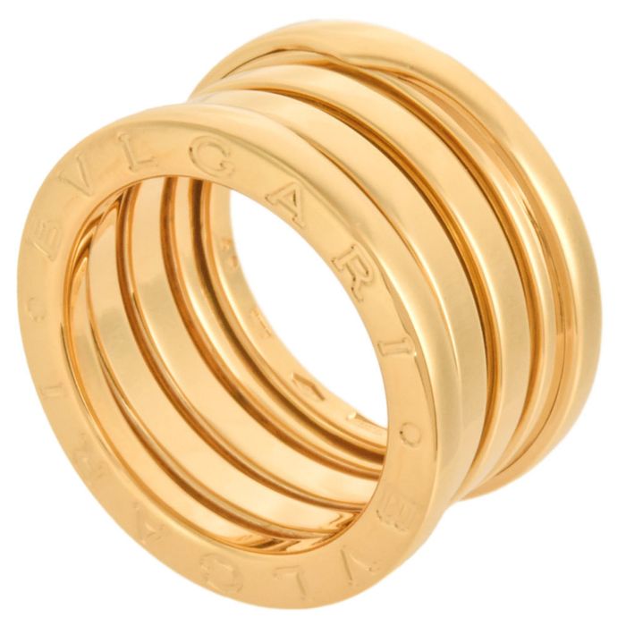Bvlgari Bulgari BVLGARI B Zero One Ring 4 Band #48 K18YG | Grailed