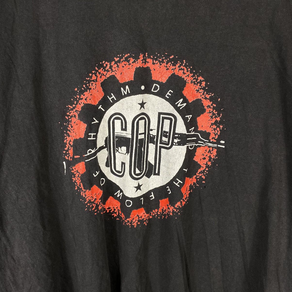 Vintage Vintage 90s COP International Flow of Rhythm Demand Tshirt ...