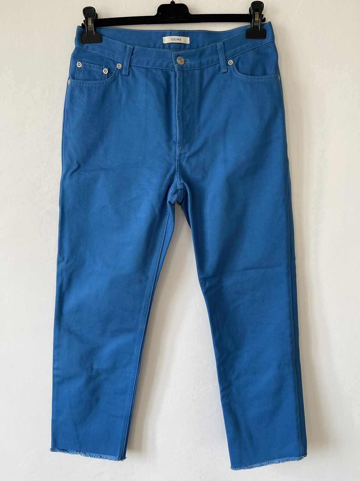 Celine Céline by Phoebe Philo blue straight jeans | Grailed