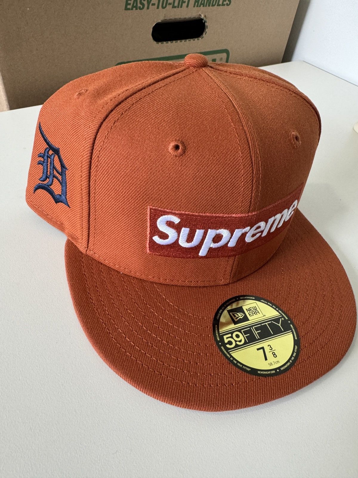 Supreme Supreme MLB Box Logo New Era 59Fifty Fitted Detroit Tigers ...
