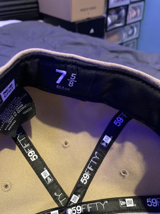 Lids LA Dodgers 59FIFTY Light Brown Fitted Hat | Grailed