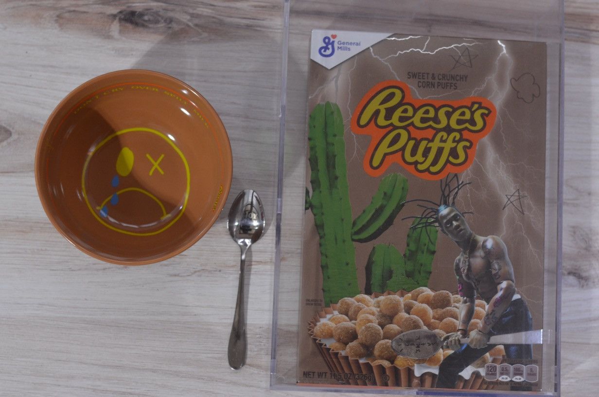Travis Scott Travis Scott x Reese Puffs Limited Edition Box, Bowl ...
