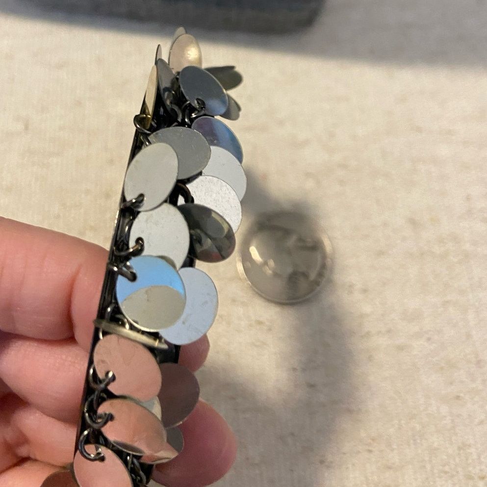 Generic sequin bangle bracelet | Grailed