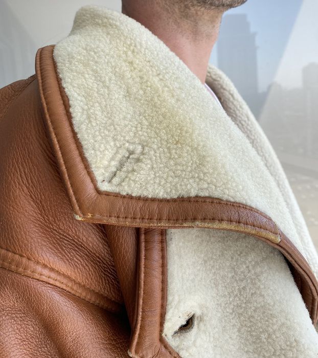 Vintage Italian Shearling Jacket | Grailed