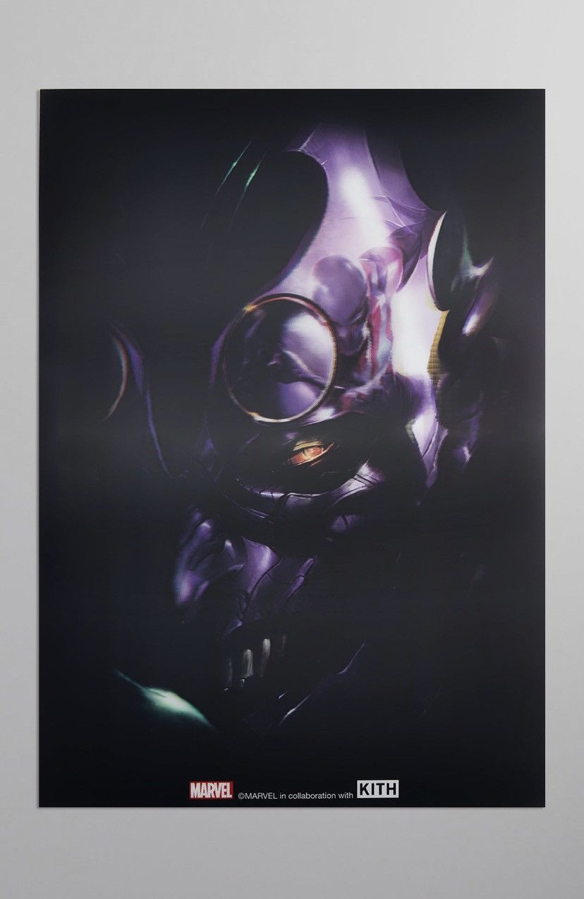 Kith × Marvel Comics Kith Marvel Green Goblin Lenticular Poster | Grailed