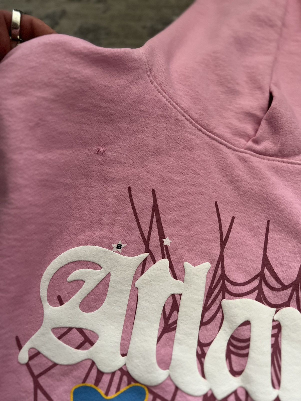 Spider Worldwide Pink ATL Exclusive Hoodie | Grailed