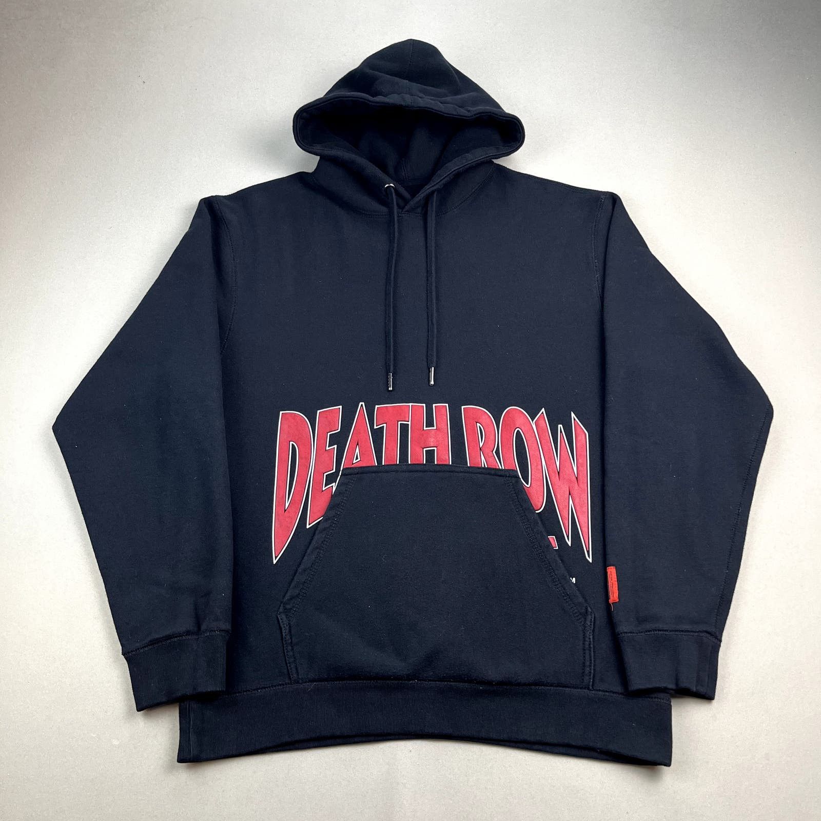 Death Row Records Death Row Records Hoodie Sweatshirt XL Black Red ...