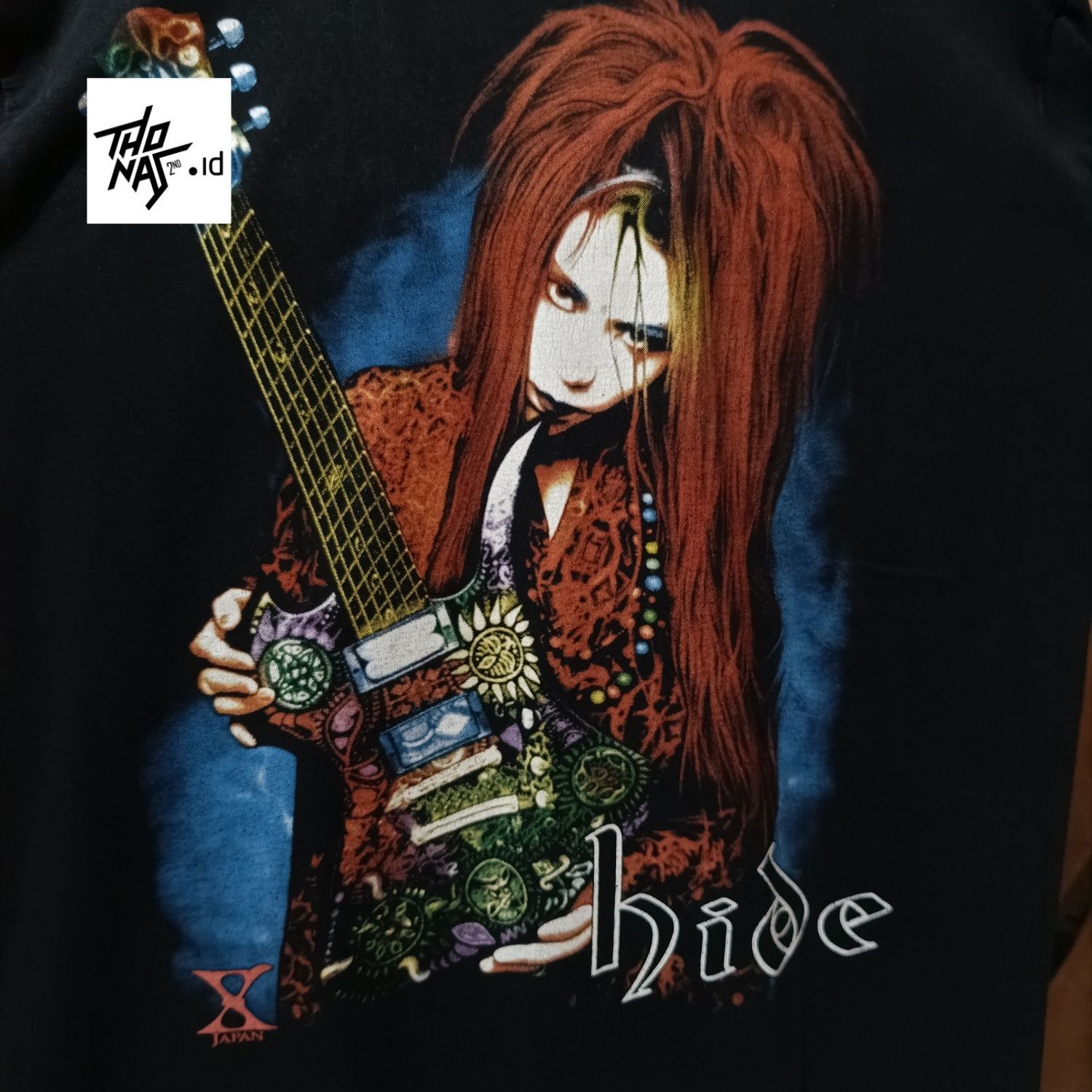 Band Tees × Vintage Rare Vintage Hide Matsumoto X-Japan Band | Grailed