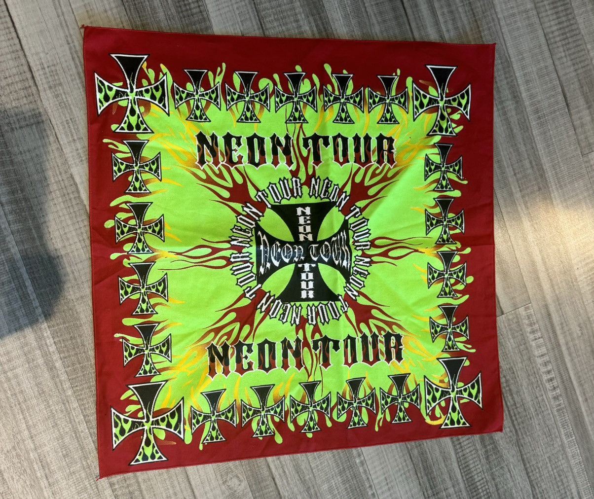Playboi Carti Playboi Carti Neon Tour Bandana | Grailed