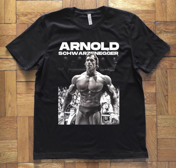 Vintage Vintage Gymer Arnold Schwarzenegger Boss T-Shirts 1side | Grailed