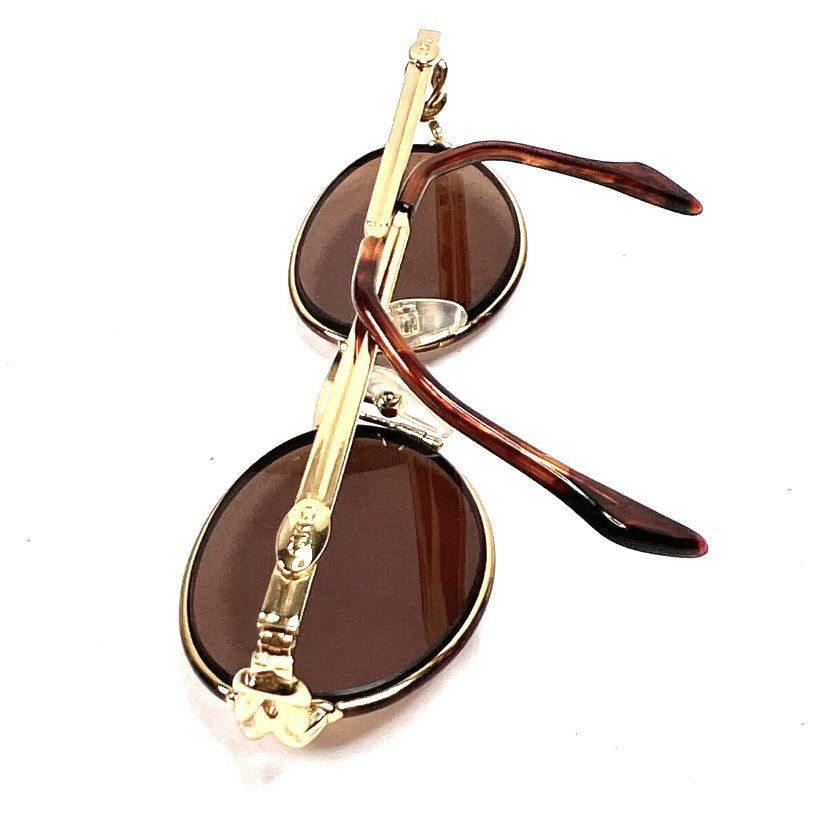 Gucci GUCCI 90S VINTAGE GOLD TORTOISE ROUND FRAMES | Grailed