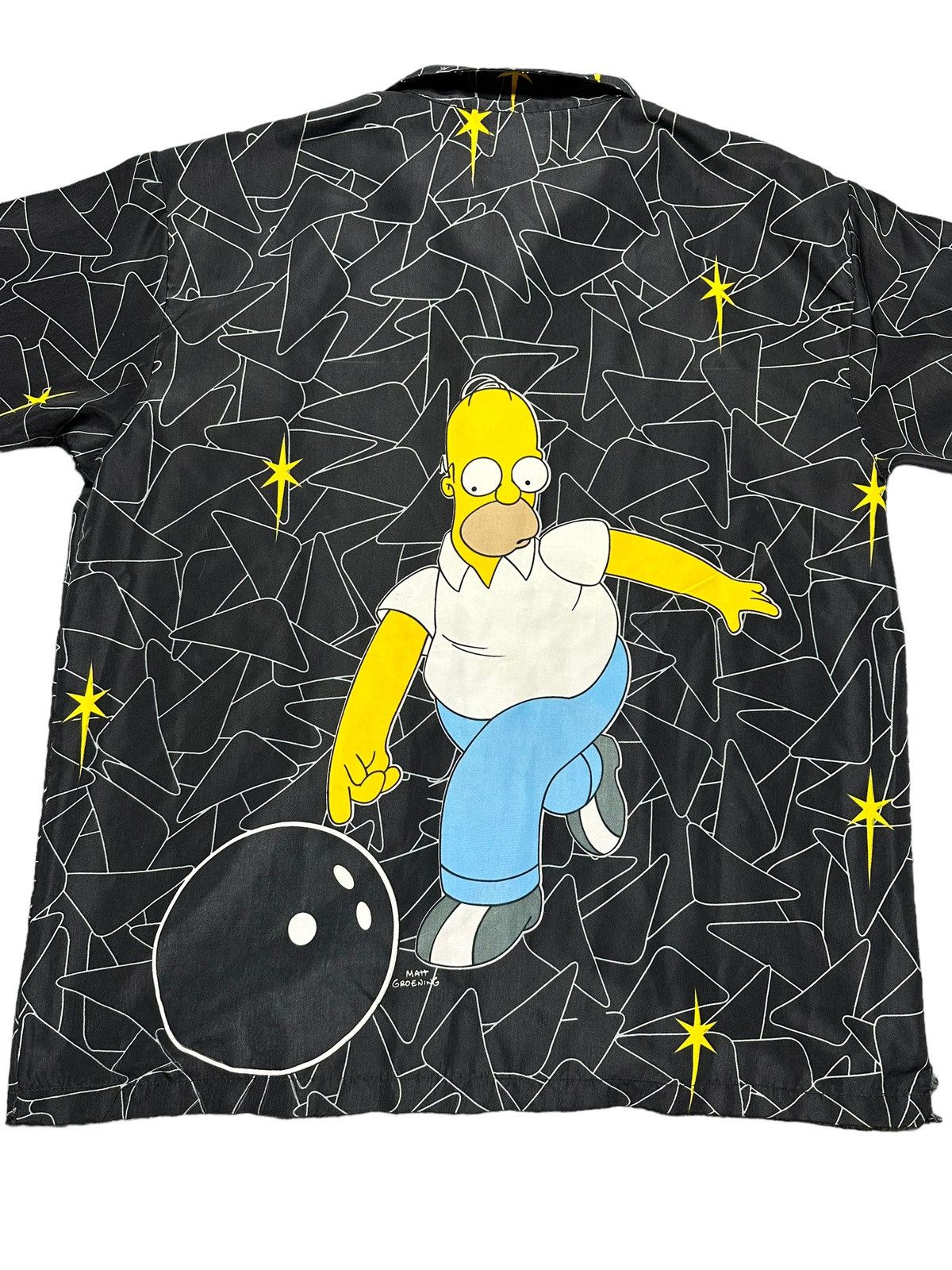 Vintage 2002 The Simpsons Homer Bowling T-Shirt | Grailed