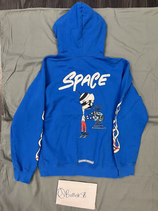 Chrome Hearts Chrome Hearts Matty Boy Space Blue Hoodie | Grailed