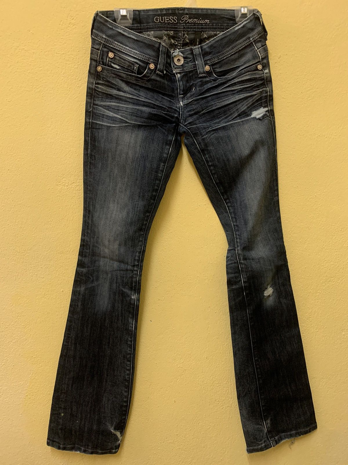 Guess × Jean × Vintage Vintage Guess Premium Daredevil-Bootcut Jeans ...
