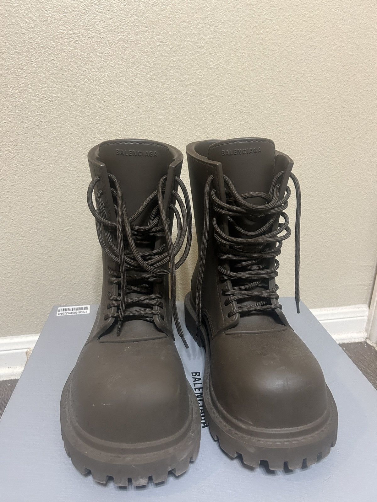 Balenciaga Balenciaga Steroid Boot Brown | Grailed