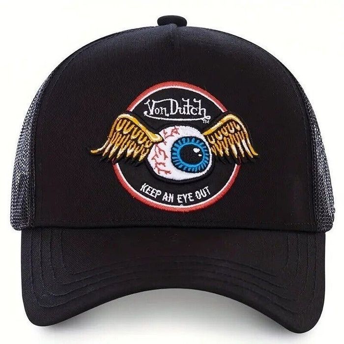 Von Dutch New / Von Dutch / Flying Eyeball Baseball Truckers Cap Hat ...