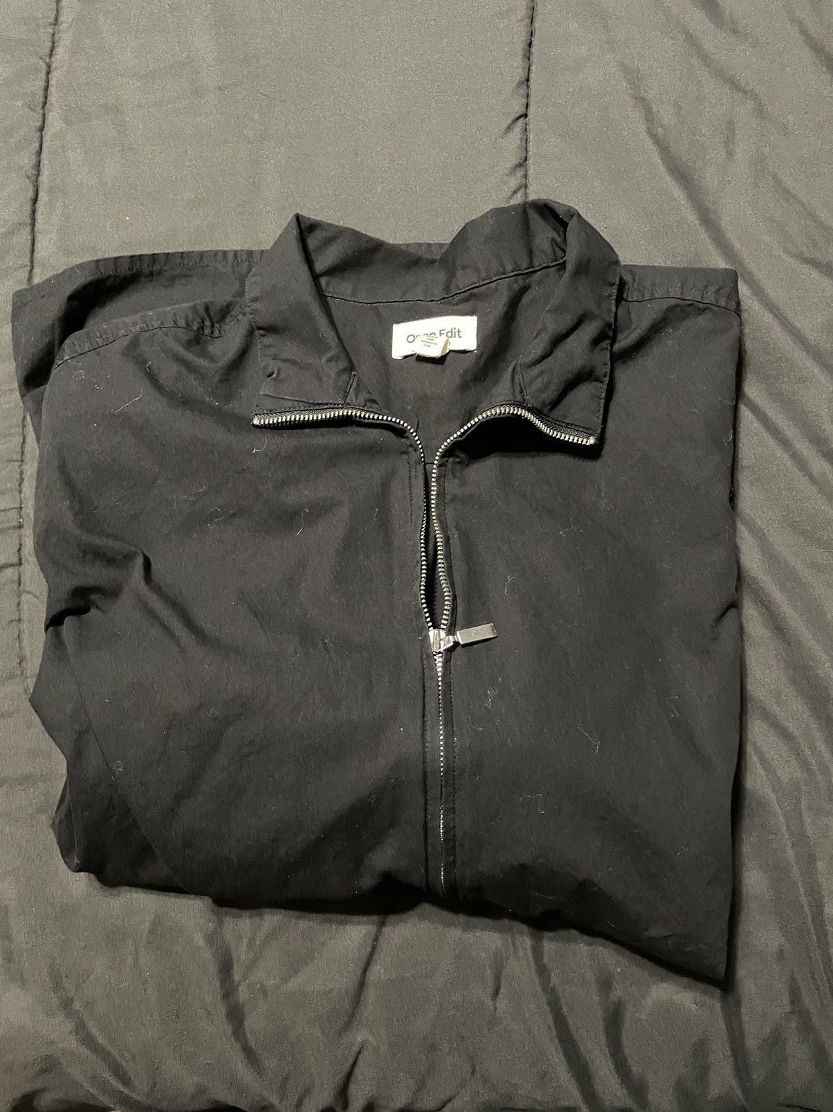Luxury × Streetwear × Vintage Black zip up shirt | Grailed