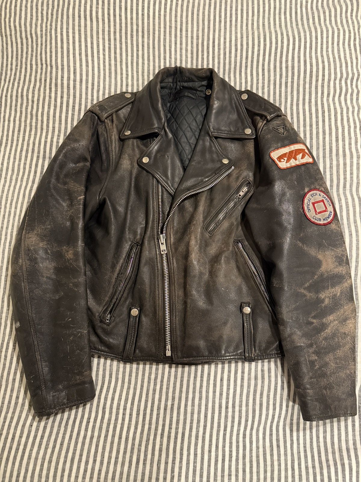 Vintage 70s Triumph Leather Jacket | Grailed