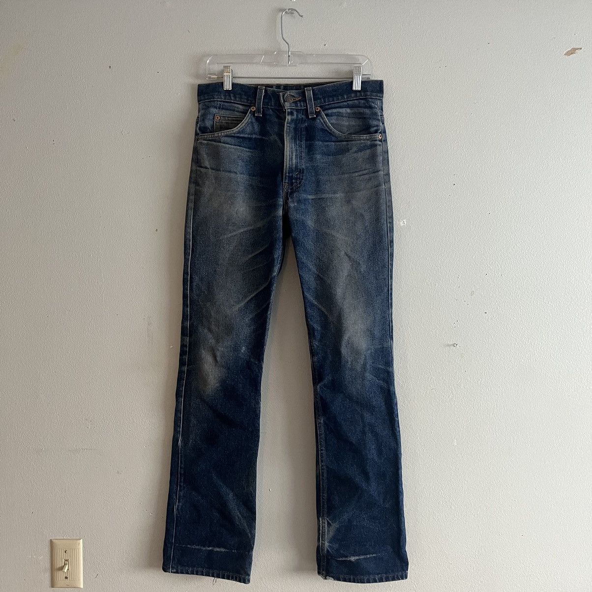 Levi's 517 Distressed Bootcut Denim Pants | Grailed