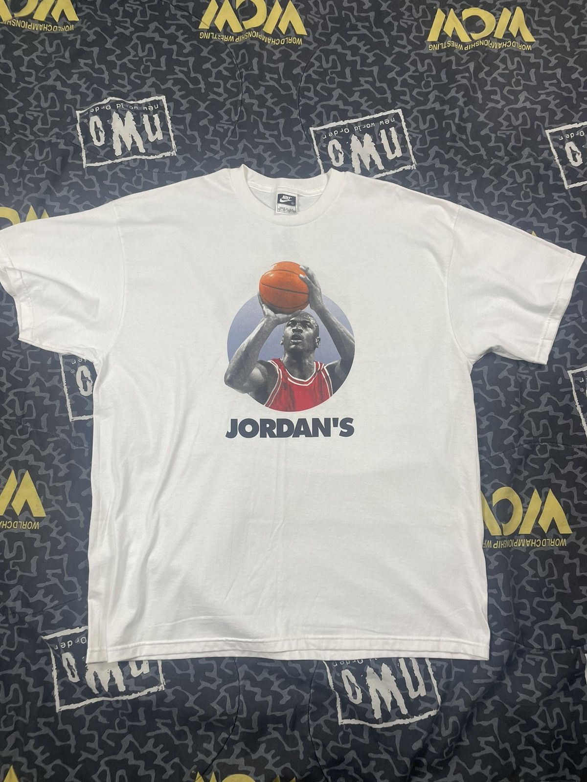 Nike Vintage Nike Michael Jordan he’s back T-shirt | Grailed