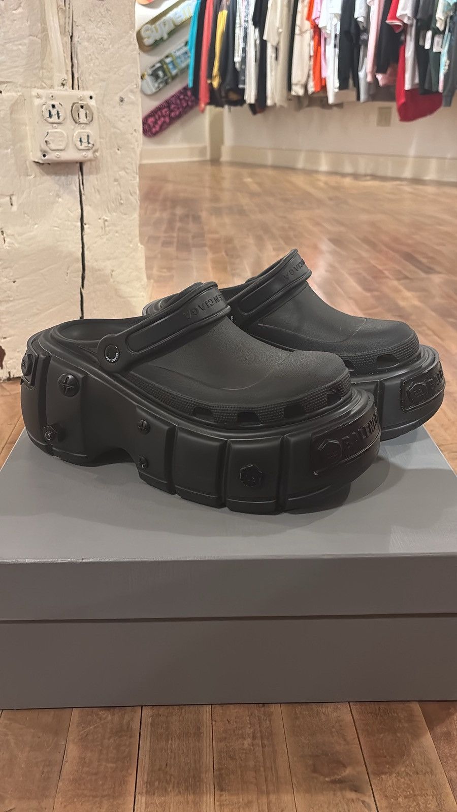 Balenciaga × Crocs Balenciaga Hard Crocs | Grailed