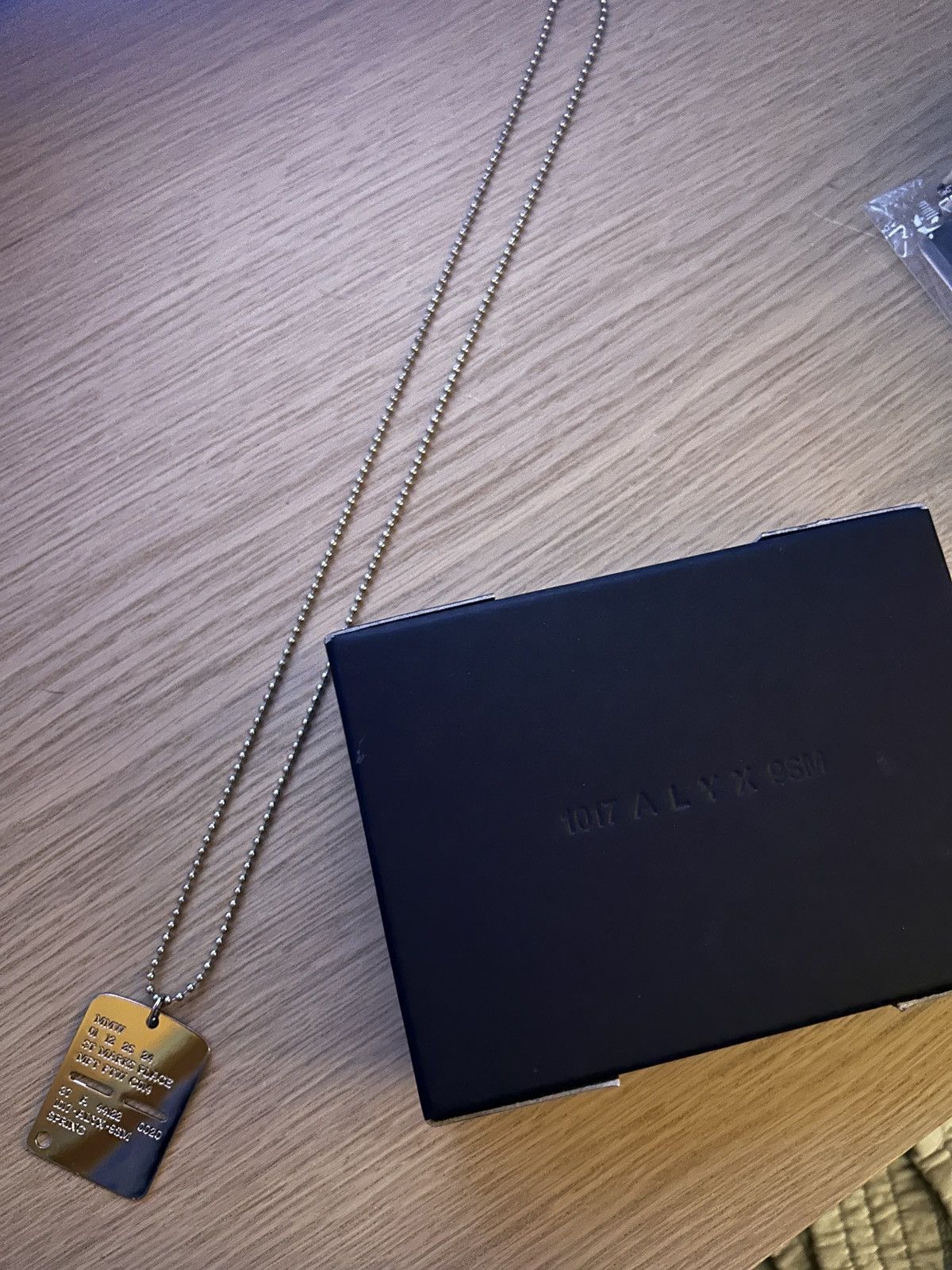 1017 ALYX 9SM × Alyx 1017 ALYX 9SM Military tag | Grailed