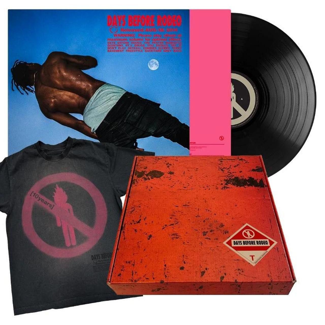 Travis Scott Days Before Rodeo Box Set II with Tee and Vinyl | Grailed