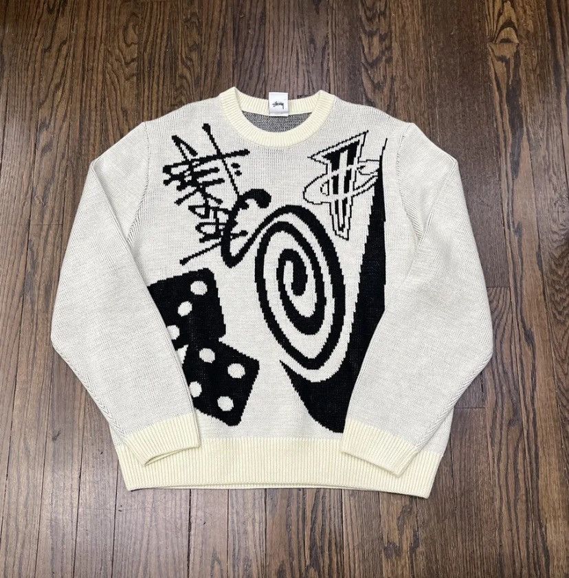 Hype × Nike × Stussy NIKE STUSSY ICON KNIT SWEATER | Grailed