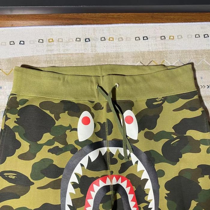 Bape CAMO SHARK PANT | Grailed